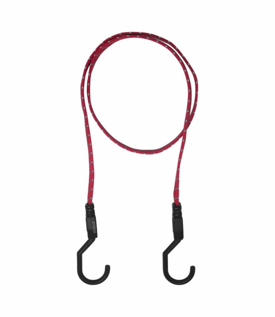 Rynox Gripper Reflective Bungee Strap(Red) - Open Road Pune | Riding Gear