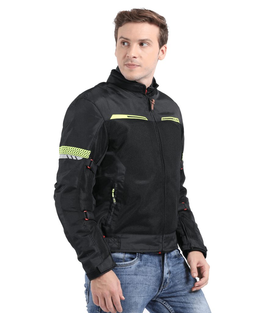Solace Rival Urban Jacket V3.0 (Black Neon) - Open Road Pune | Riding Gear
