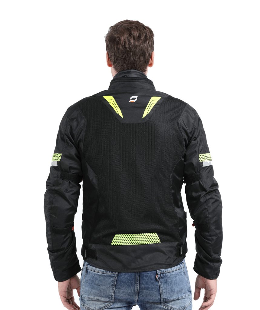Solace Rival Urban Jacket V3.0 (Black Neon) - Open Road Pune | Riding Gear