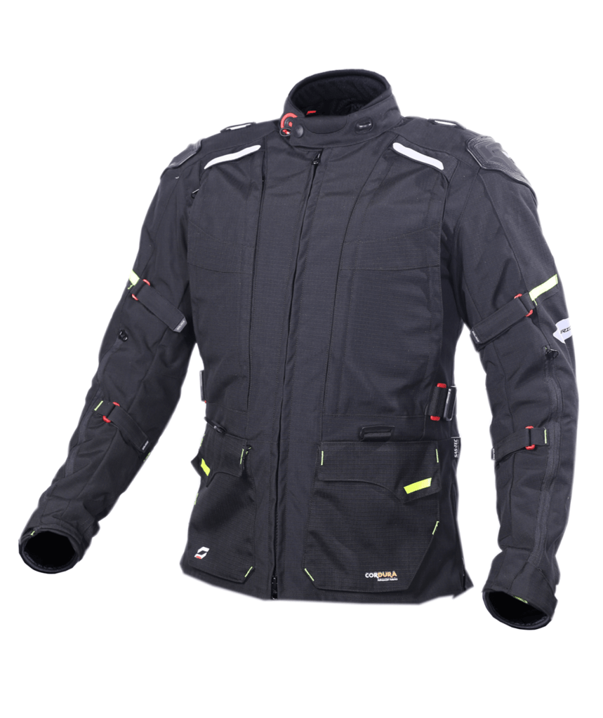 Solace Furious Pro Touring Jacket ( Black) - Open Road Pune | Riding Gear