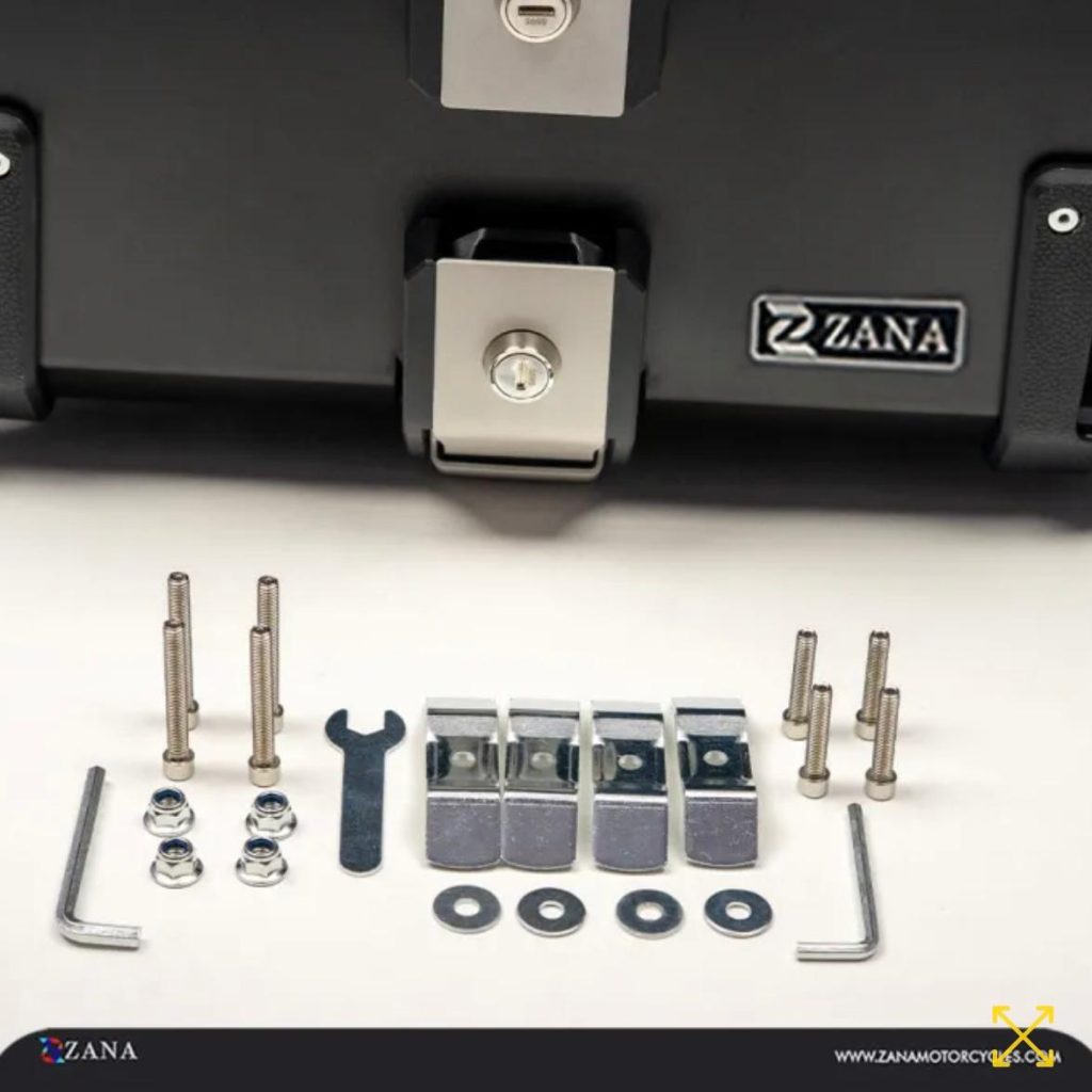 Zana Top Box Plastic (50 Litre) - Open Road Pune | Riding Gear