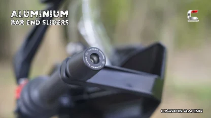 Carbon Racing Aluminium Bar End Sliders for KTM Adventure 390/250/X ...